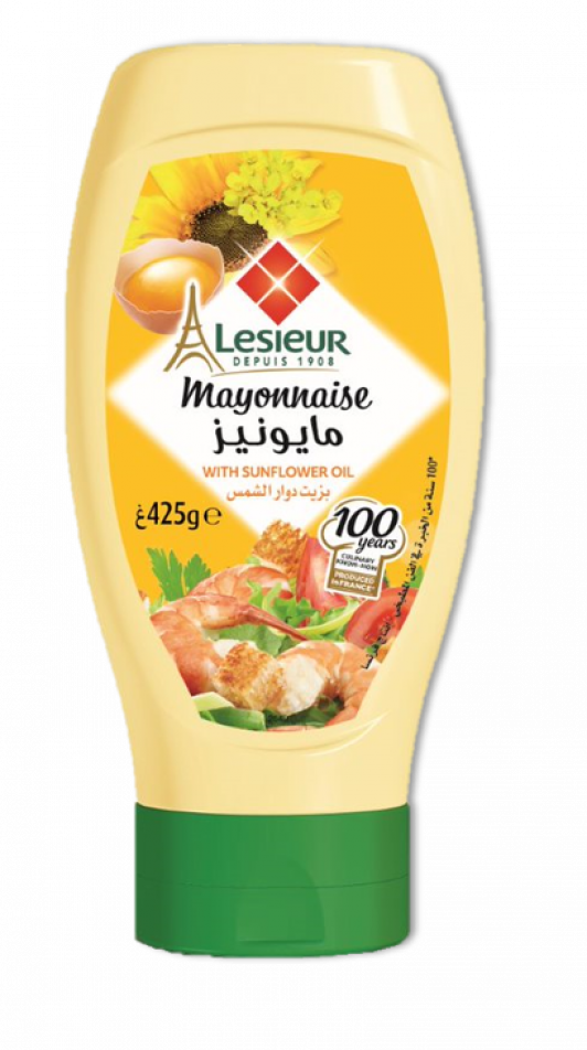 Lesieur Mayonnaise with sunflower oil 425g - Lesieur Professionnel Lesieur Mayonnaise with sunflower oil 425g - Lesieur Professionnel